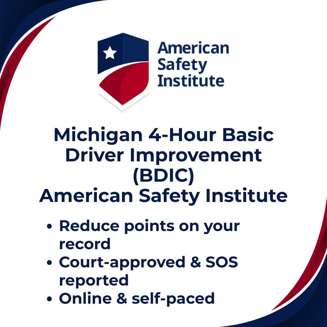 State Approved Traffic School in Michigan | ASI