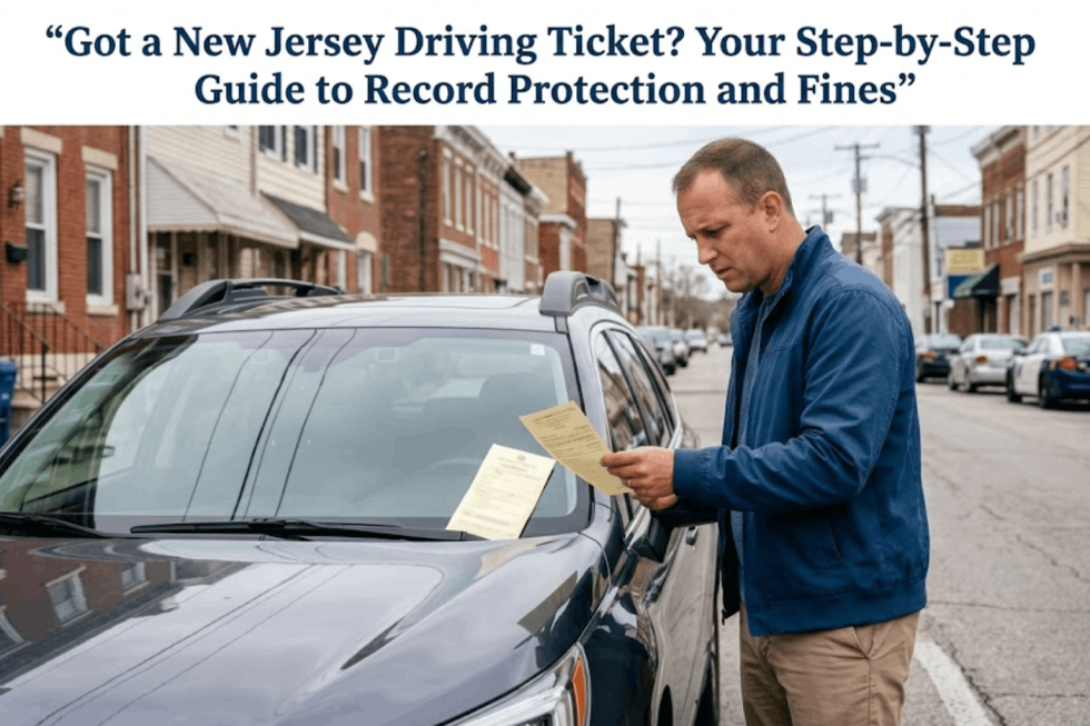 Got a New Jersey Driving Ticket? Your Step-by-Step Guide to Record ...